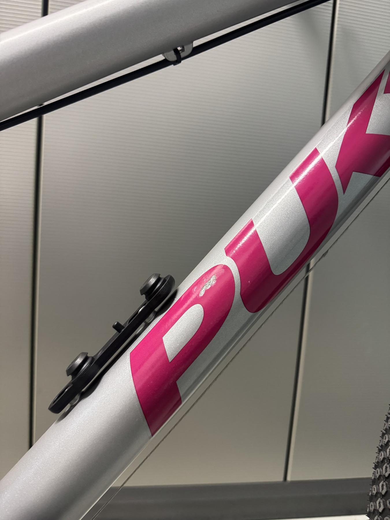 Puky LS-PRO 24-8 silver/berry - Lackschaden | 4882-L1