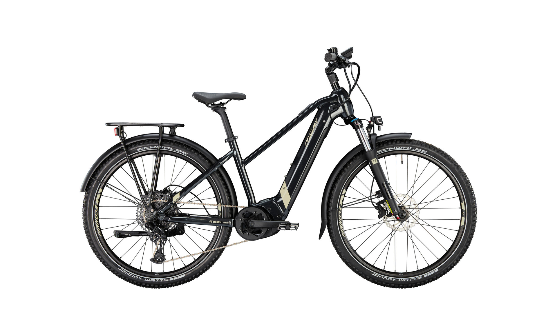 Conway Cairon C 3.0 625Wh black metallic / desert matt 2023 - E-Bike Hardtail Mountainbike Damen ...